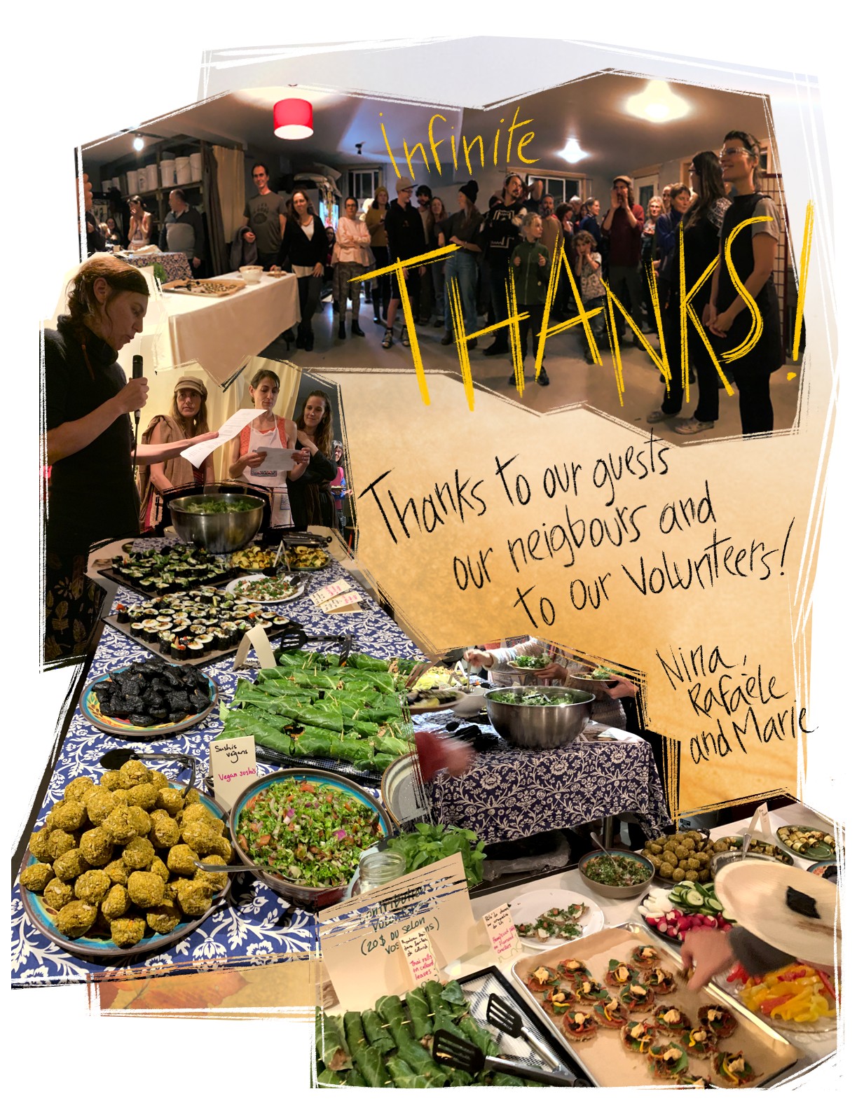 Infiniment merci! – Infinite Thanks! – Ferme Art Nature